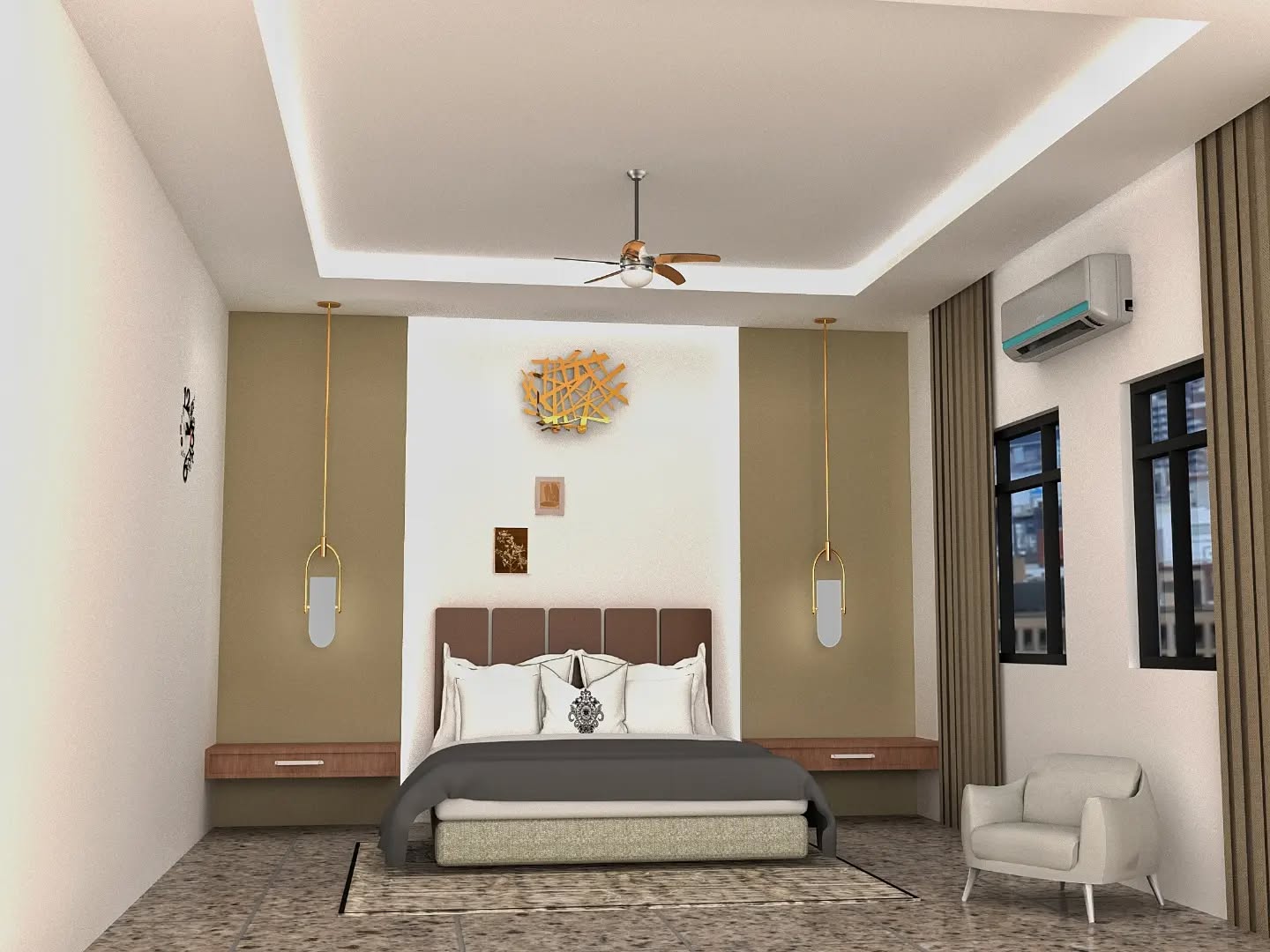 34 Bedroom Back Wall Designs – HomeCrisp